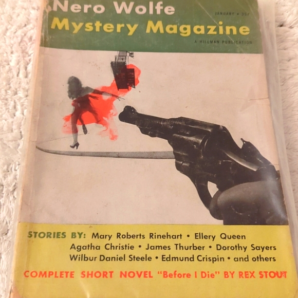 Nero Wolfe | Other | Nero Wolfe Mystery Magazine No Vintage | Poshmark